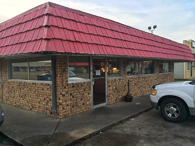 The kind of roadside spot that makes you slam on the brakes when you realize what treasures might be hiding inside.