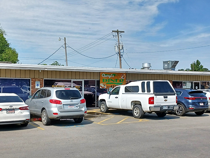 When the parking lot's this full before 9 AM, you know you've found a breakfast goldmine that locals guard jealously.
