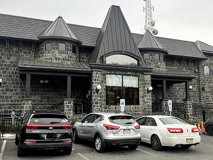 Medieval meets comfort food in this impressive fortress where every meal feels like a feast fit for kings.