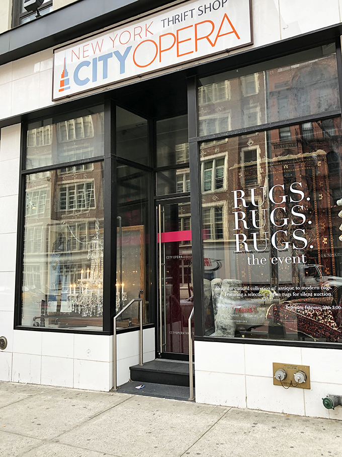 This elegant storefront whispers promises of designer finds and artistic treasures waiting inside for discerning shoppers.