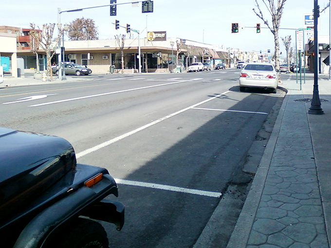 Main Street USA at its finest, where every building has character and stories.