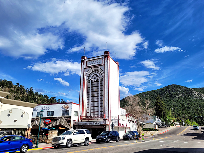 This grand old theater stands as proof that mountain towns know how to entertain in style.