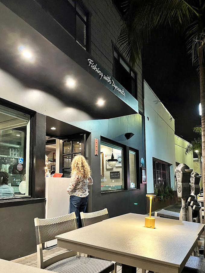 The modern storefront whispers sophistication while the kitchen inside shouts pure, unadulterated deliciousness to eager diners.