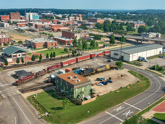 Downtown streets like this remind us that progress doesn't always mean tearing down what came before us.