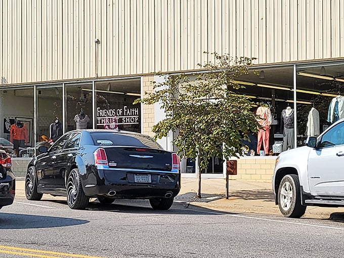 This unassuming building proves the best thrift finds often hide in plain sight. 