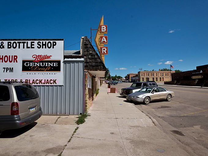 These modest buildings serve their community faithfully, proving fancy architecture isn't necessary for genuine hospitality and warmth.