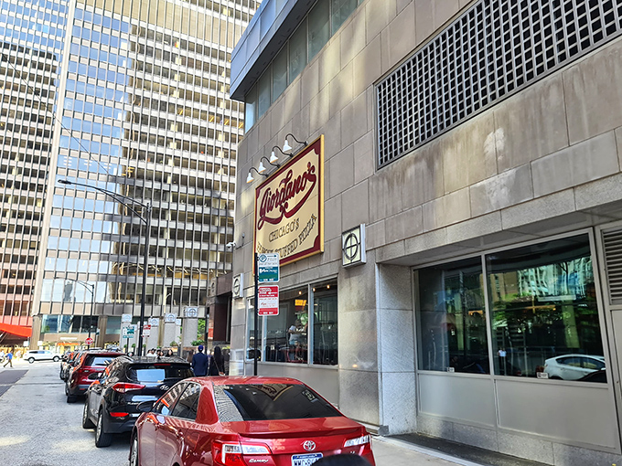 Surrounded by skyscrapers, Giordano's holds its own as a towering achievement in the world of pizza.