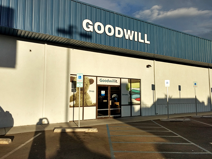 Clean lines and bright lighting make this Santa Fe Goodwill feel more like a department store&mdash;minus the heart-stopping prices and overeager salespeople.