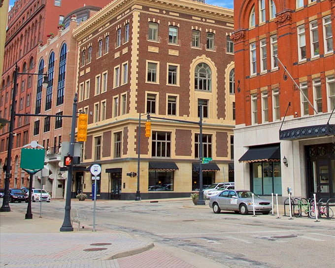 Winter's icy grip turns this riverside town into a crystalline wonderland worth calling home.