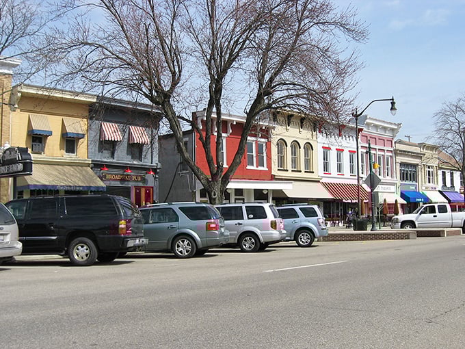 Historic storefronts in Granville create a downtown where shopping isn't a chore but an opportunity to chat with shopkeepers who become friends.