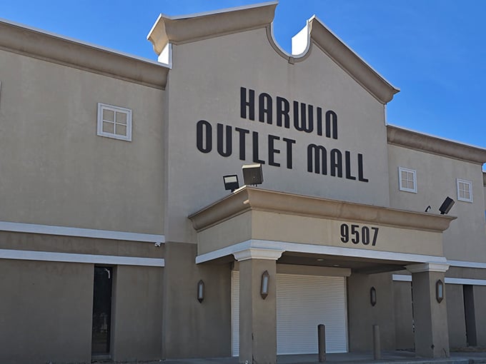 Sometimes the best shopping adventures begin with the most unassuming entrances - this one delivers big surprises. 