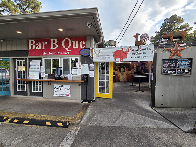 When a place offers catering, you know they're ready to bring the party. Their barbecue makes any gathering instantly better!