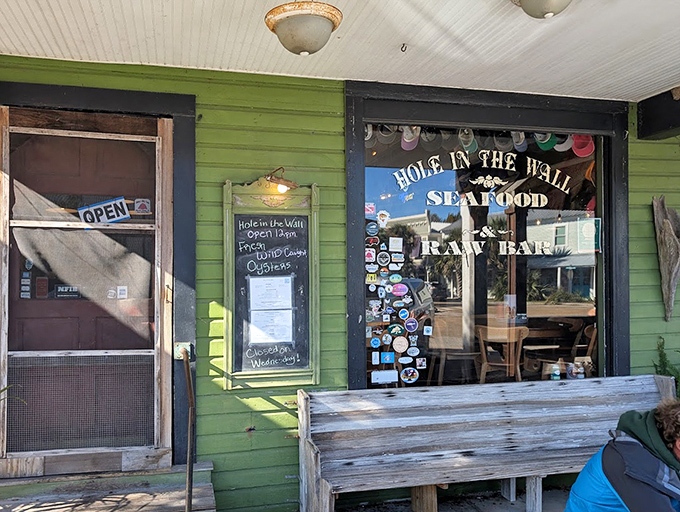 This rustic facade hides culinary gold, where fresh grouper meets time-honored coastal cooking methods.