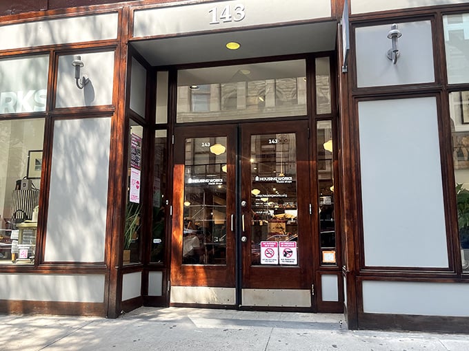 Housing Works: Those double doors might as well be portals to the land of "I can't believe someone gave this away!"