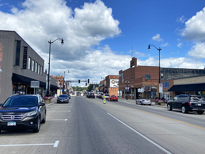 These wide, clean streets create a peaceful setting where neighbors still wave and conversations flow naturally.