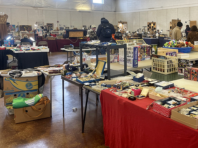 Tables laden with potential heirlooms await eagle-eyed shoppers&mdash;where that perfect vintage find might be hiding in plain sight.