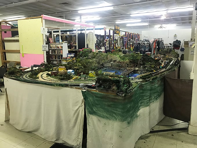 Bright lights and organized aisles make treasure hunting feel like a pleasant neighborhood stroll.