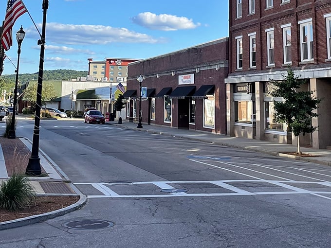 Tree-lined avenues lead to local eateries where your wallet stays as happy as you.