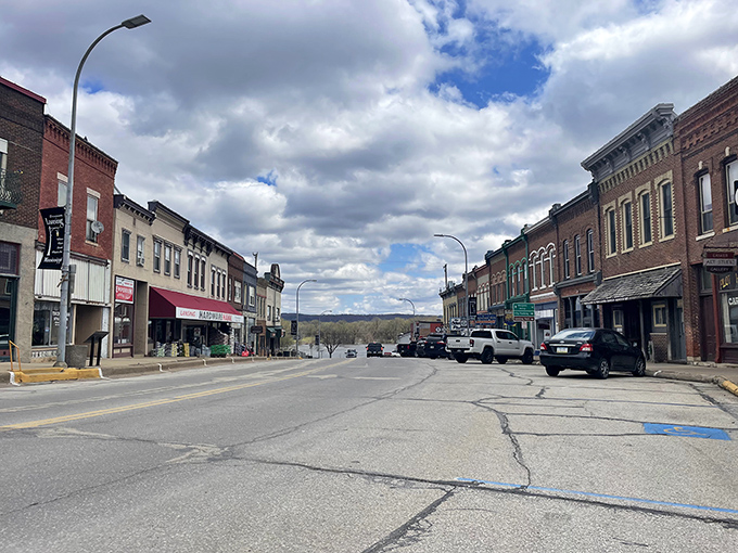 Downtown Lansing's historic buildings stand proud, whispering stories of riverboat days gone by.