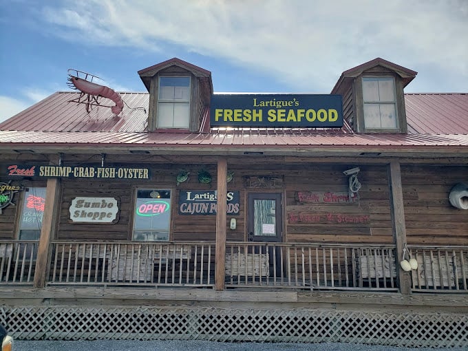 This weathered wooden beauty proves that the best seafood comes from places with real character.