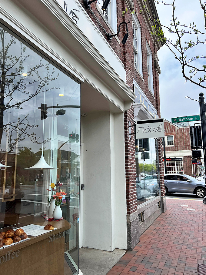 Modern cars look hilariously out of place on streets built for horses and revolution.