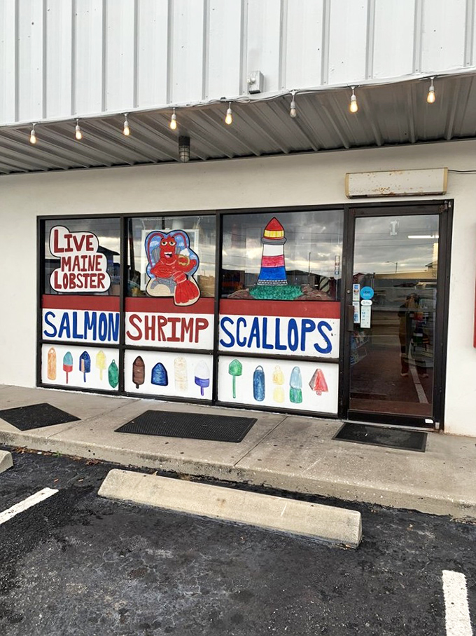 Hand-painted sea creatures beckon you inside&mdash;they know what you're craving, and they're not wrong about the treasures that await.