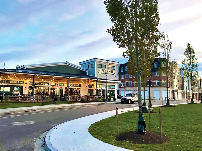 Londonderry's Beer Hall offers a gathering spot for locals and visitors alike. Those outdoor tables are calling your name on summer evenings.