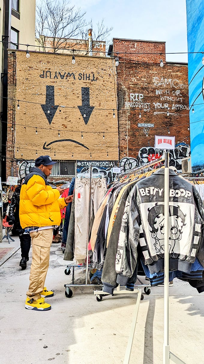 Every vintage jacket tells a story, and finding yours feels like uncovering a piece of fashion history.