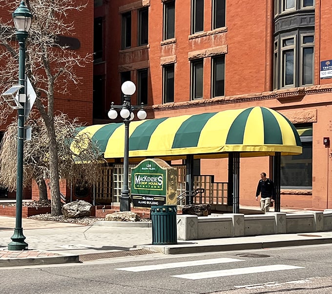 Downtown Colorado Springs wouldn't be the same without MacKenzie's distinctive yellow and green. Neither would your taste buds.
