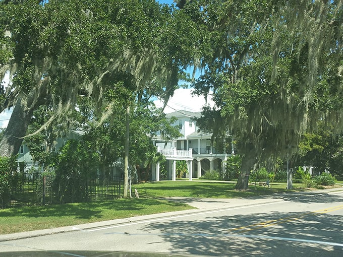 Mandeville's tree-lined streets offer shade and serenity that city planners can only dream about creating.
