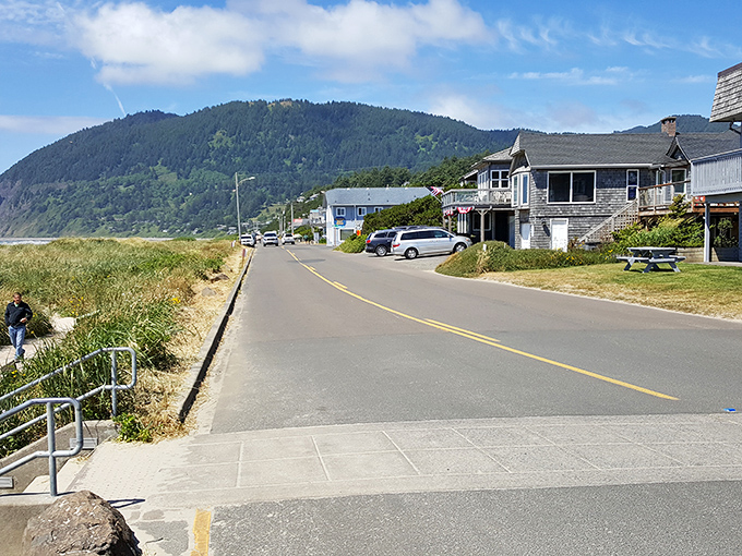 Beach town perfection in Manzanita&mdash;where the buildings know their job is to complement the scenery, not compete with it.