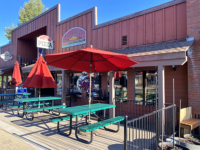 Sisters' downtown charm meets hand-tossed perfection in this cozy spot that defines mountain town dining bliss.