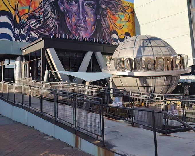 That silver globe outside Mellow Mushroom isn't just for show &ndash; it's a monument to their world-class pizza experience.