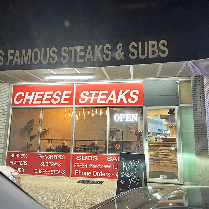 When the "OPEN" sign glows, magic happens - fresh turkey subs and melted cheese dreams come true.