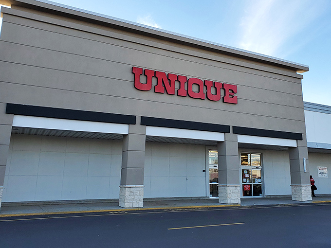 This Union hotspot proves that "beige on the outside, bonanza on the inside" should be the new mantra for serious thrift enthusiasts.