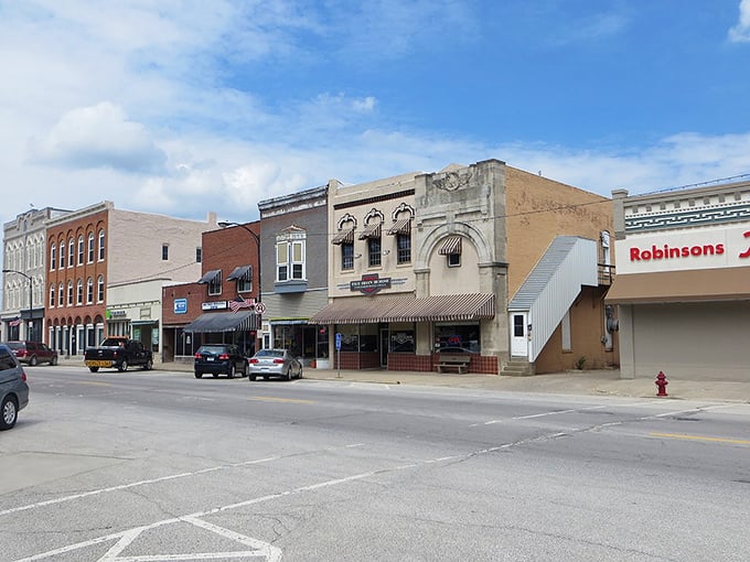 Main Street magic in Osceola! These historic facades hide restaurants where the portions are Texas-sized but the prices are decidedly Midwest-friendly.