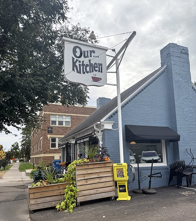 When a restaurant calls itself "Our Kitchen," you know they mean business about making everyone family.