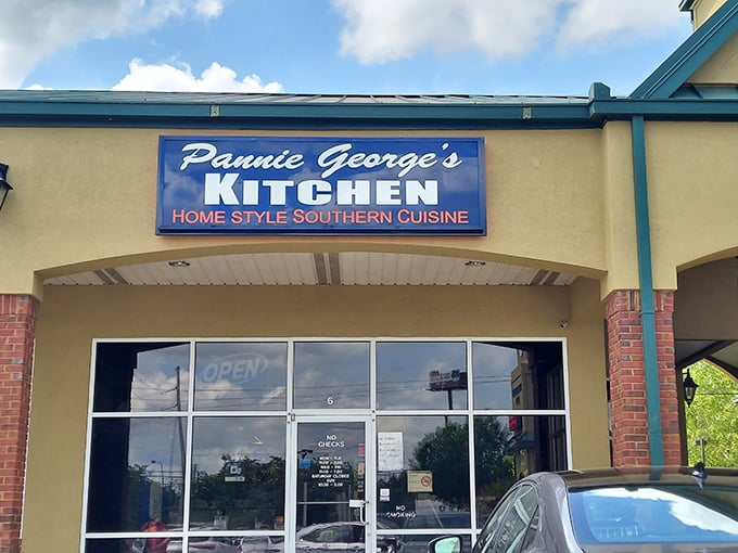 The sign doesn't lie - this is homestyle Southern cuisine that would make any grandmother proud.