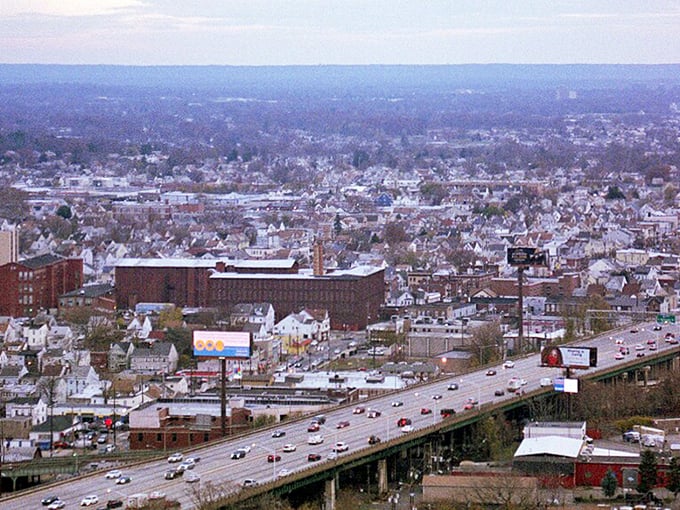 The sprawling view of Paterson reveals a city of hidden value, where retirees find their Social Security checks go surprisingly far.