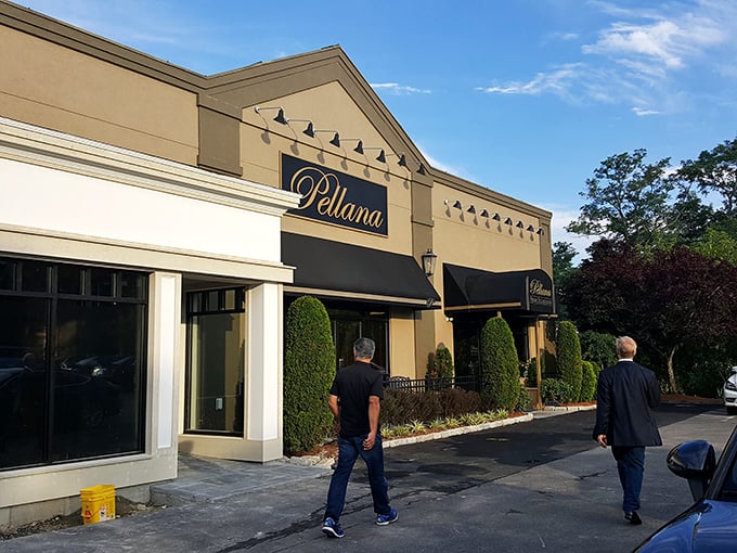 The kind of place where you dress up for dinner but still consider licking the plate when no one's looking.