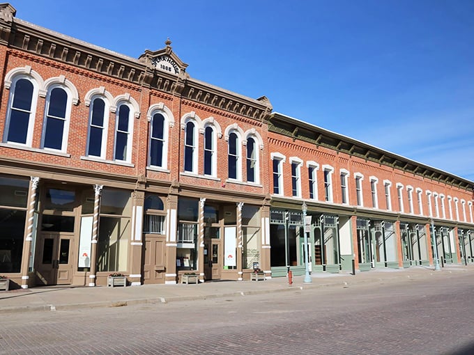 Classic storefronts line up like old friends, each one offering its own unique slice of small-town hospitality.