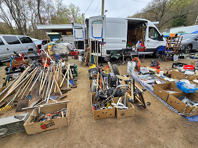 When vendors roll up with vans full of possibilities, smart shoppers arrive early and leave with armloads of incredible deals.