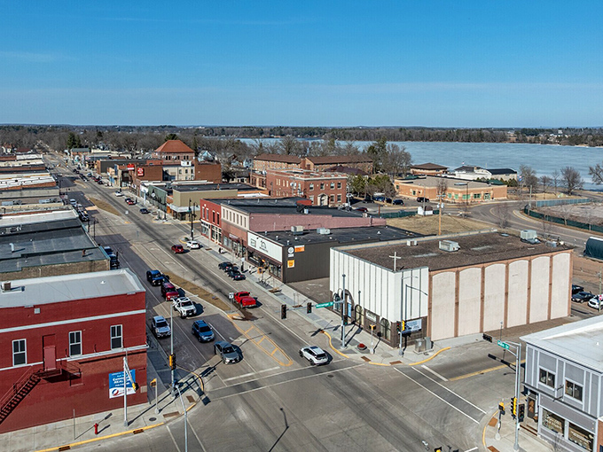 Rice Lake's downtown stretches invitingly along Main Street, where shop owners still greet customers by name.