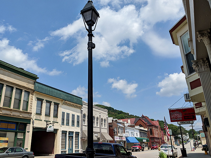 Ripley's historic district is where your Social Security check meets 19th-century charm. Those storefronts have seen more history than my high school textbooks.