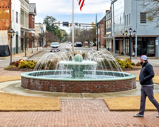 Rockingham's wide streets and classic storefronts offer a visual deep breath for anyone escaping city life.
