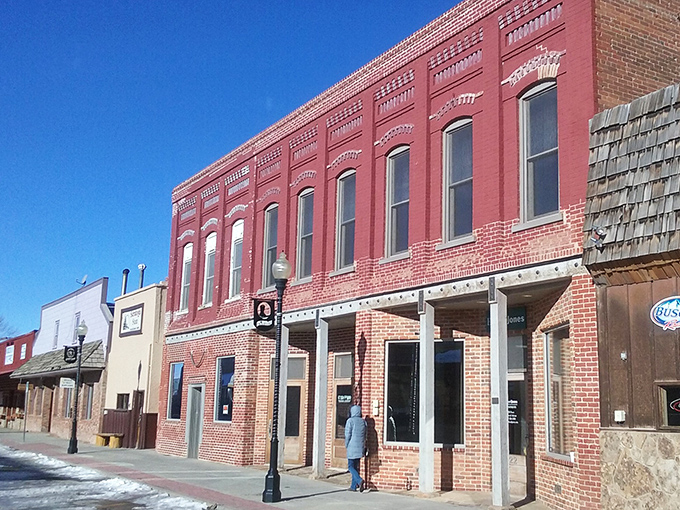 Saratoga's brick buildings stand proudly against Wyoming's big sky, just as they have for generations.