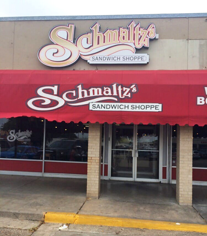 Sometimes the most unassuming storefronts hide the most satisfying surprises - pure sandwich shop gold.