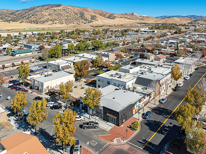 Those rolling hills surrounding town make Tehachapi feel like it's nestled in nature's pocket, protected and peaceful.