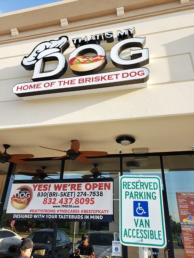 That's My Dog combines two Texas favorites &ndash; hot dogs and brisket &ndash; in one perfect handheld package of joy.