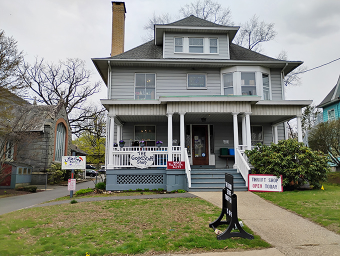 This picturesque home-turned-shop proves that the best treasures often hide behind the most unassuming and delightfully unexpected residential facades.